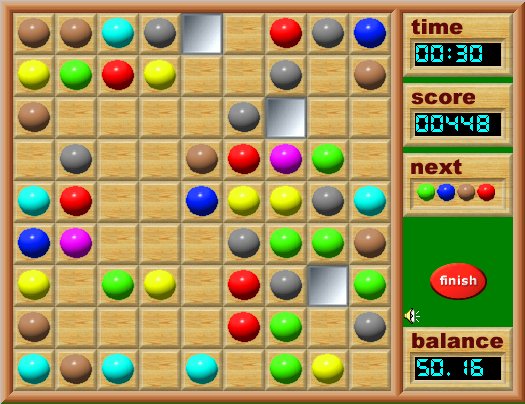Color Lines Game Online